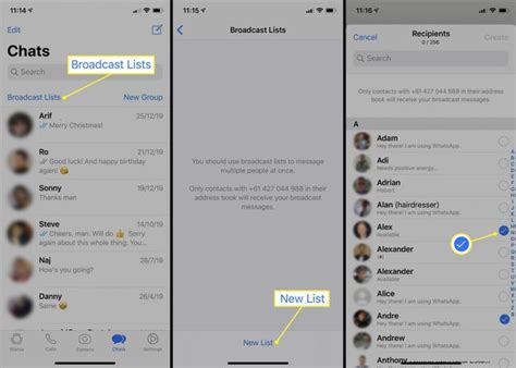 How To Create A WhatsApp Broadcast List