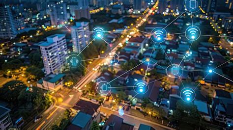smart iot devices communicating data transfer between connected objects