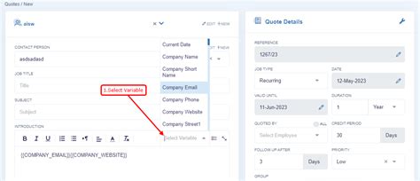 How Do I Use “variables” In Content Quote Workstair Forum