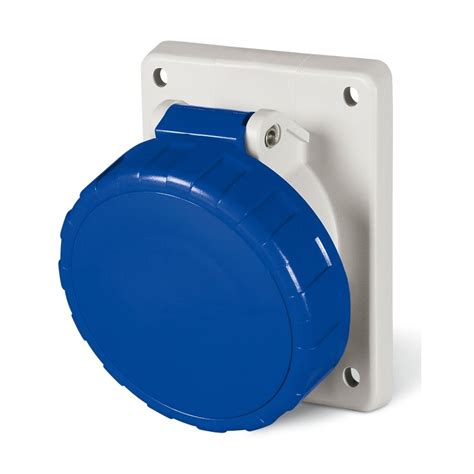 417 1663 Scame Socket Outlet 2p E Ip67 16a 6h 200 250v Ele