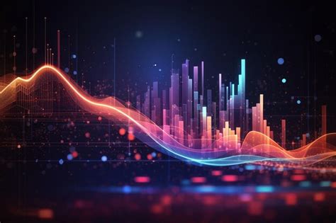 Premium Ai Image Big Data Analysis Technology Glowing Background Design