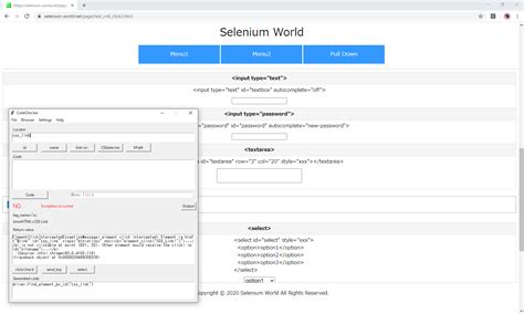 How Does The Click Method Scroll The Element Selenium World