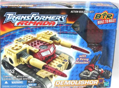 Transformers Armada Demolishor Built To Rule Btr 7052 With Blackout