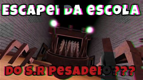 Eu Consegui Fugir Escape Do Sr Pesadelo No Roblox Youtube