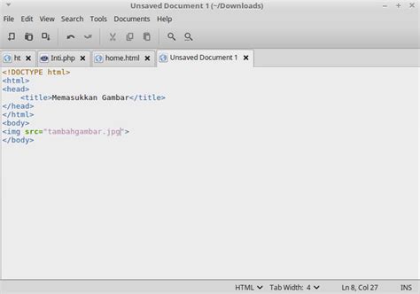 Cara Memasukkan Gambar Pada Html Indah Uminarohs Blog