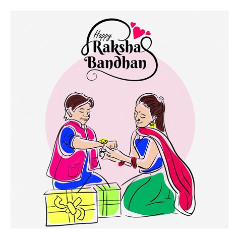 Premium Vector Raksha Bandhan Weaving Memories Of Togetherness Happy