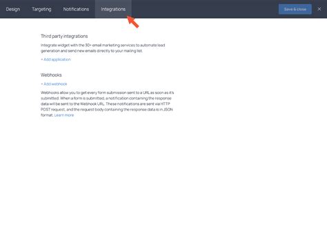 How To Integrate Widgets With Mailjet Getsitecontrol