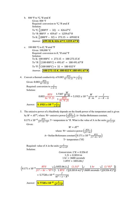 Solution Chemical Engineering Calculations Dimensional Analysis