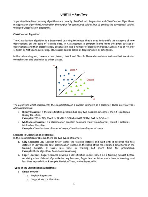 Algorithm Pdf Statistical Classification Support Vector Machine