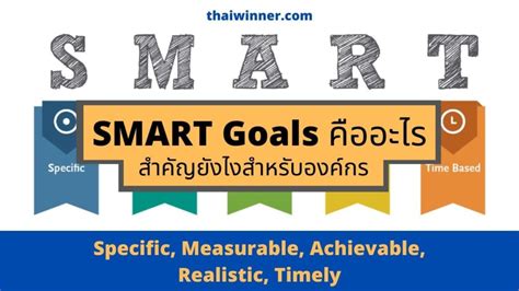 Smart Goals คืออะไร ทำไมถึงมีความสำคัญสำหรับองค์กร Thai Winner