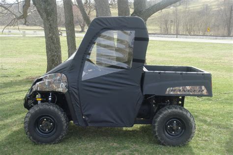 Polaris Ranger Soft Doors And Rear Window Combo All Full And Mid Size Single Cab Models