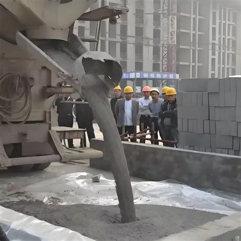 混凝土生产工艺流程图