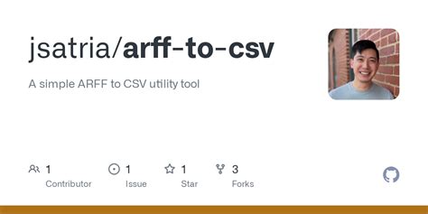 Github Jsatriaarff To Csv A Simple Arff To Csv Utility Tool
