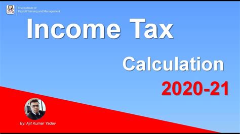 Income Tax Calculator 2019 20 Ay 2020 21 In Excel Easily Explained By