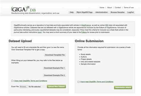 Beta Submission Wizard Layout Issue Issue Gigascience Gigadb Website Github