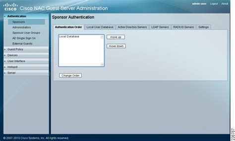 Cisco NAC Guest Server Installation And Configuration Guide Release System Setup Cisco