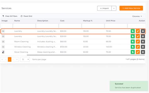 Duplicate Edit And Delete Service Help Desk