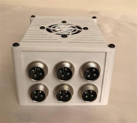 free 3d file arduino uno cnc shield enclosure with internal fan 🛡️ ・3d printing design to