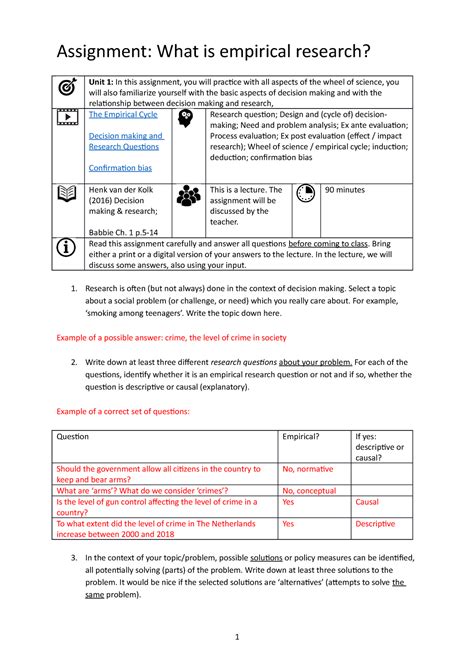 Unit 1 Assignment With Answers 2nd Semester Assignment What Is