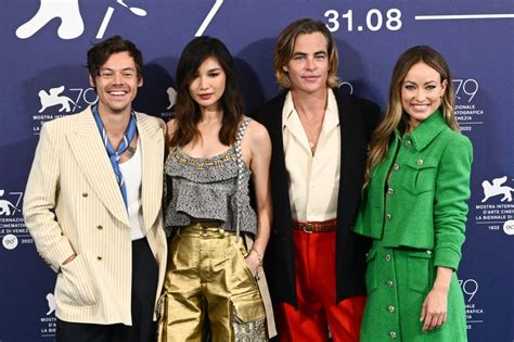 Dont Worry Darling Cast At The 2022 Venice Film Festival Dont