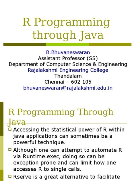 r programming through java pdf java programming language c