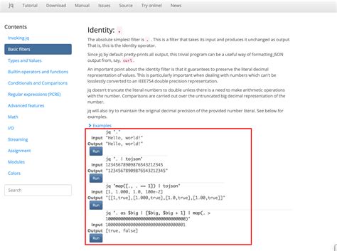 Json解析工具 Jq 编程技术分享