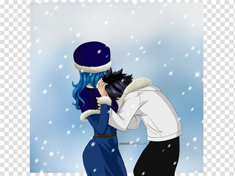 Fairy Tail Grey And Erza Kiss