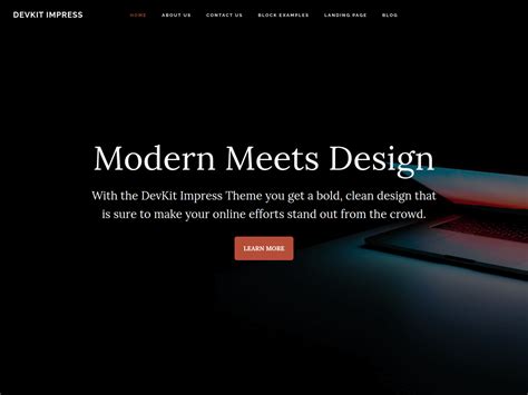 Devkit Impress Theme Cobalt Apps Docs
