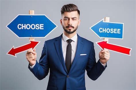 Premium Photo Navigating Choices The Path To Business Decisionmaking