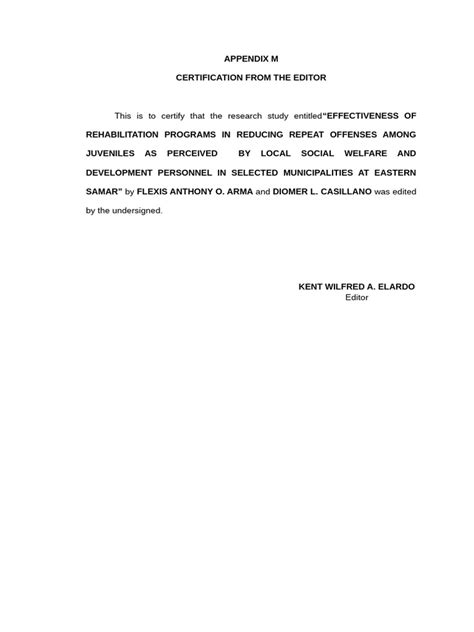 Editor Proofreader Certificate Pdf