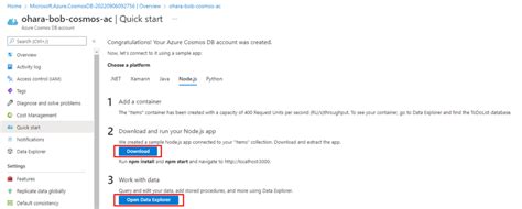 初心者でもできる、azure cosmosdbとpython or node jsで始めるrestful apiサービス構築方法｜クラウド