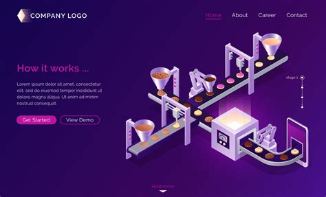 server cookies technology isometric concept 20600657 vector art at