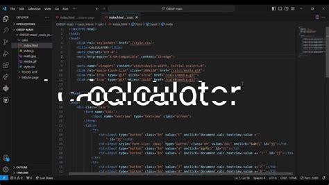 Abilash M On Linkedin Datascience Innovation Oasisinfobyte Calculatorproject