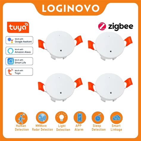 Tuya Zigbee 3 0 Human Presence Sensor Smart Life Wifi Radar Human Body Exists Detector Smart