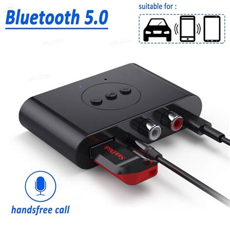 [shopee Choice] Bluetooth 5 0 Audio Receiver U Disk Rca 3 5mm 3 5 Aux Jack Stereo Music Wireless