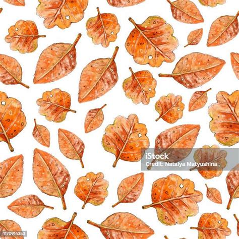 가을 매끄러운 패턴 손으로 그린 수채화 그림입니다 손으로 그린 스케치를 남깁니다 가을 무늬 컬러 스케치 스타일입니다 배경 벽지 포장 포장지 직물 인사말 카드 초대장 커버를