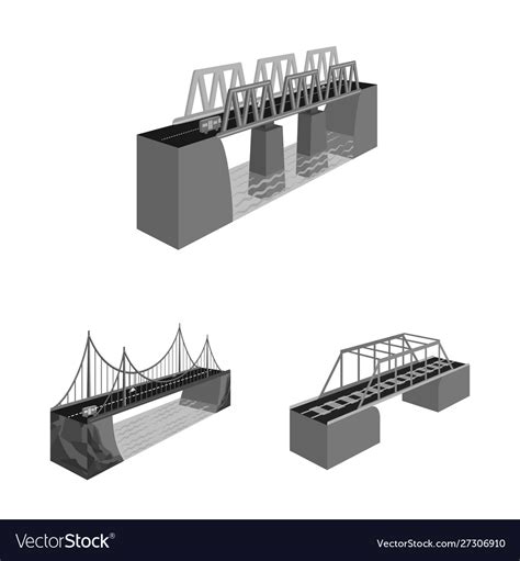 Design Connection And Crossing Sign Set Royalty Free Vector