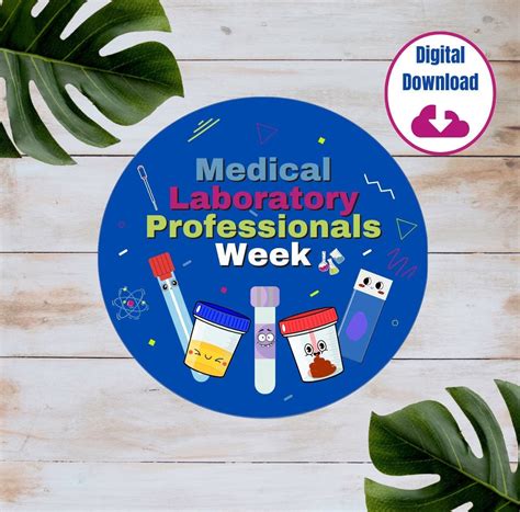 Lab Week 2023 Saved By The Lab Printable Lab Week T Tag Etsy