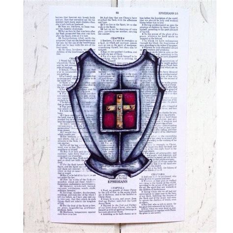 Items Similar To Breastplate Of Righteousness Bible Page Print On Etsy