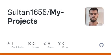 Github Sultan1655my Projects
