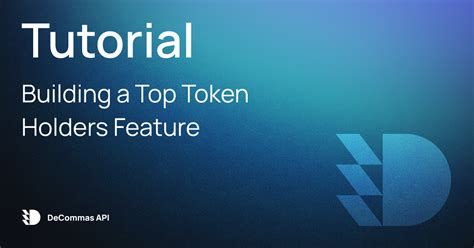 Tutorial Implementing Balances Features Using Decommas Mission Control