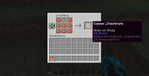 Copper Armor And Tools [24w36a 1 21 2 ] Minecraft Data Pack