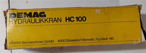 COLLECTIBLE VINTAGE BARELY USED DEMAG Hydraulic HC Crane Truck DEAL EBay