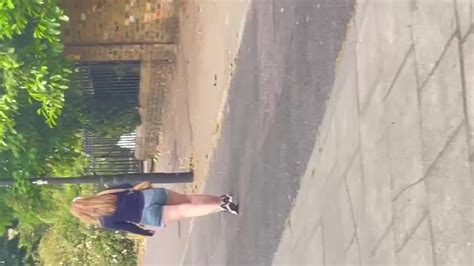 Redhead Pawg In Denim Shorts