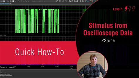 how to create a stimulus from oscilloscope data for spice simulation