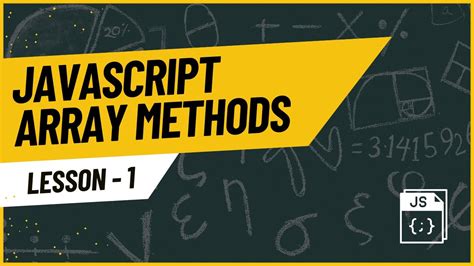 Javascript Array Methods Explained With Practical Examples Part 1 Youtube