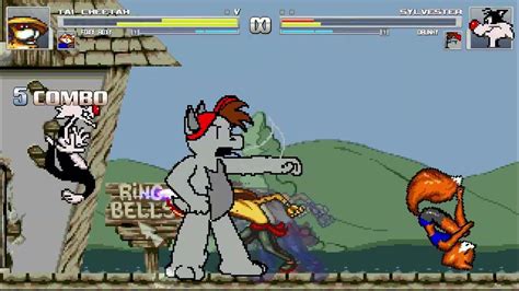 An Mugen 516 Tai Cheetah And Foxy Roxy Vs Sylvester And Drunky Youtube