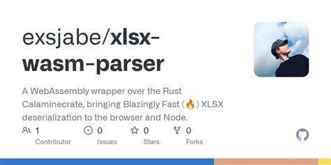 My First Rust Project Xlsx Wasm Parser A Webassembly Wrapper Around