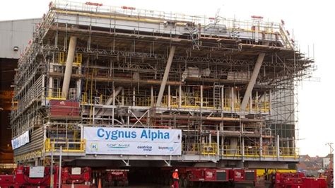 Cygnus Alpha Topsides Nearing Completion Swz Maritime
