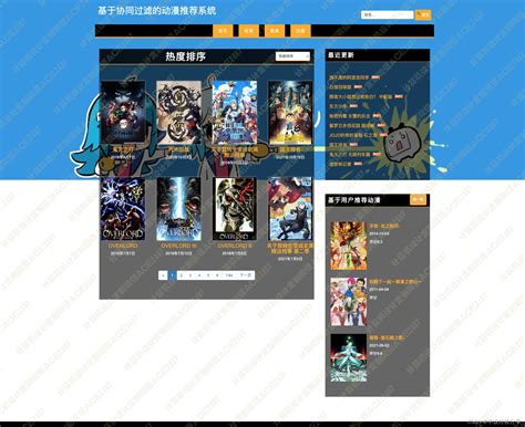 Python基于协同过滤的动漫推荐系统anime数据集协同过滤 Csdn博客
